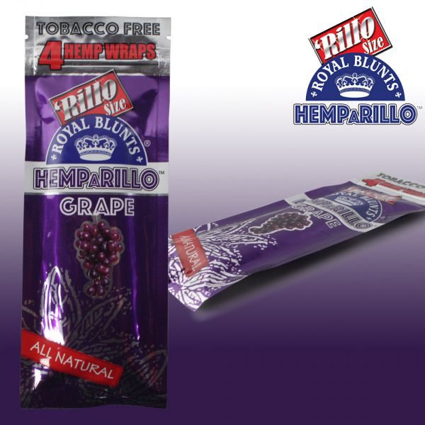 Royal Blunts Hemparillo Wraps 4 Pack : Shiva