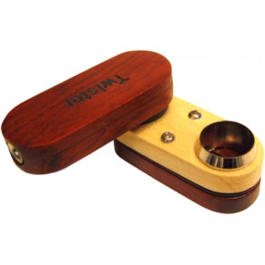 Silver Palm Leaf Pipe (Credit Card Pipe) - Original : Shiva